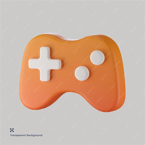 premium psd game controller 3d illustration