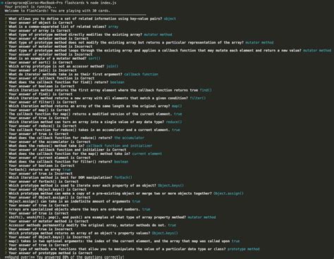 Github Cieragraceflashcards Flashcards Project