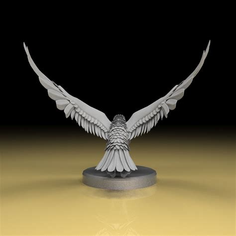 Eagel 3d Model High Quality Obj Stl File 3d Model 3d Printable Cgtrader