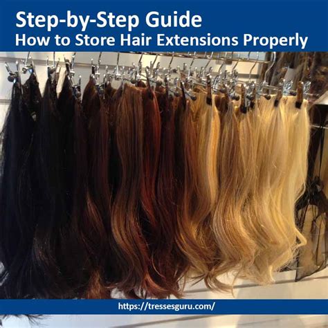 How To Store Hair Extensions Properly Step By Step Guide Air Fryer