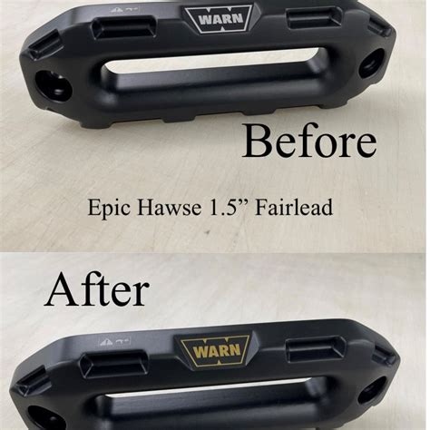 Warn Winch Decal Set Underground Graphics