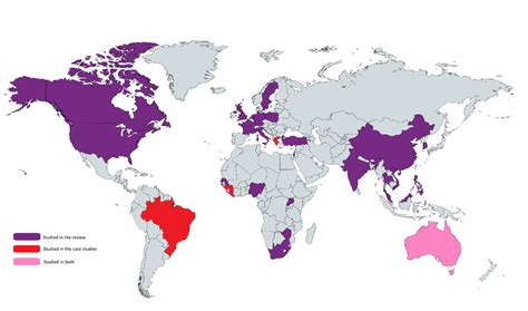 6 Map Of Countries Studied In The Thesis Download Scientific Diagram