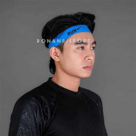 Jual Bandana Ikat Kepala Polos Headband Karet Pelindung Rambut Bando Pria Dan Wanita Headband