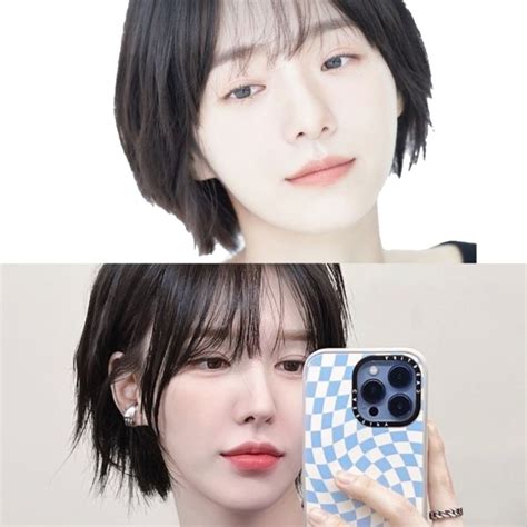 여자 연예인 숏단발 스타일 박규영 레이어드컷 짧은 숏컷 단발 웬디 스타일 참고 모음 네이버 블로그