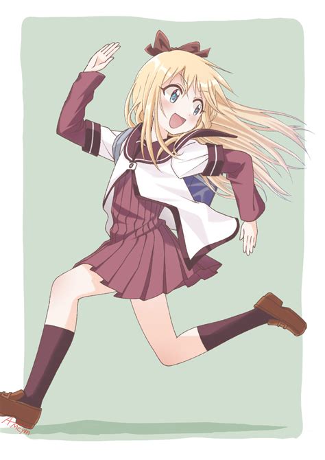 Toshinou Kyouko Yuru Yuri Drawn By Machiyama Akane Danbooru