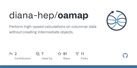 GitHub Diana Hep Oamap Perform High Speed Calculations On Columnar Data Without Creating