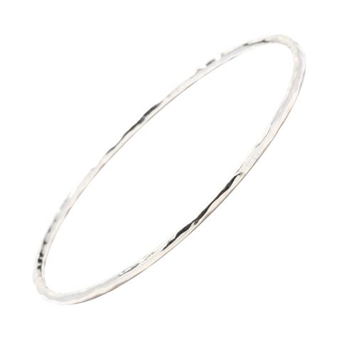 Ippolita Gold Over Sterling Silver Hammered Bangle Bracelet At 1stdibs