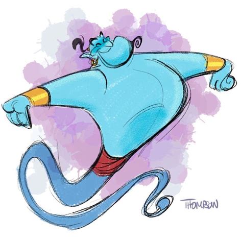 Personajes De Aladdin Genio