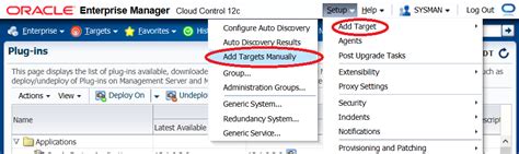 Configuring Oracle Communications Targets