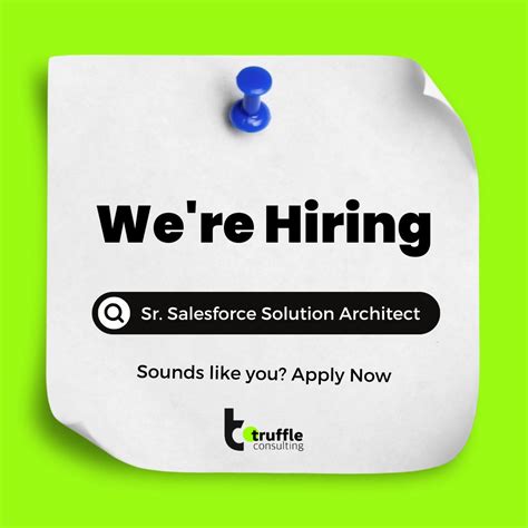 Wearetruffle Nowhiring Salesforce Solutionarchitect Leadership Truffle Consulting