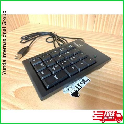genius numpad 100 numeric keypad keyboard numeric pad portable usb terbaik dikelasnya lazada