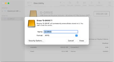 How To Securely Format SanDisk G DRIVE For Mac