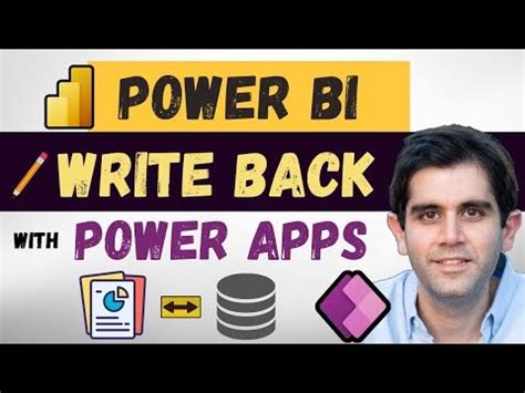 Write Back In Power BI With Power Apps Visual Input Data From Power BI Tutorial