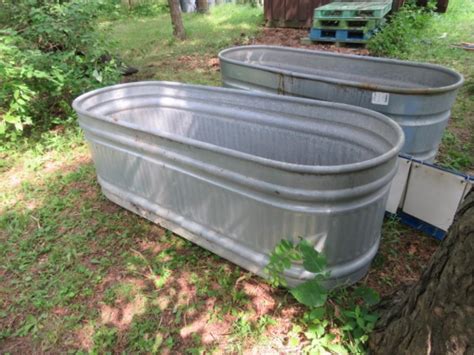 Galvanized Water Trough For Your Country Garden