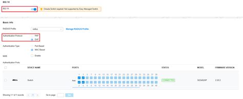 Troubleshooting For 8021x Dot1x Authentication Fails On Omada Switch