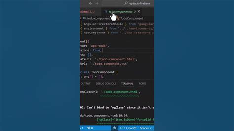 Cant Bind To Ngclass Since It Isnt A Known Property In Angular