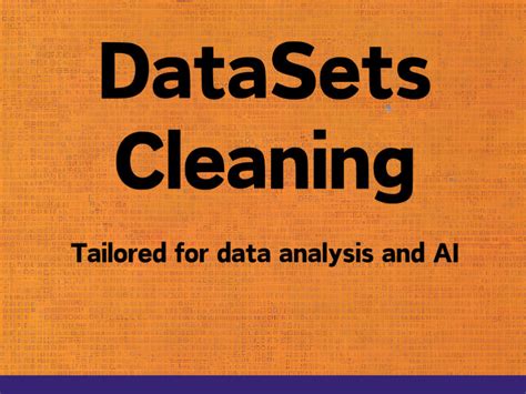 Clean Actionable Datasets For Analysis Or ML Models Upwork