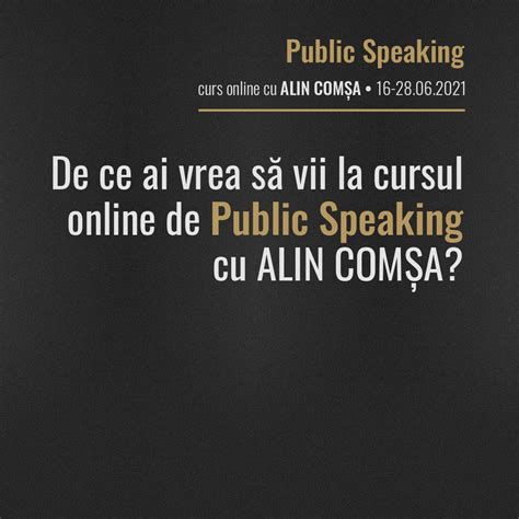 Publicspeakingcualincomsa Allintrust Feedyourcuriosity Cursonline… Alin Comsa