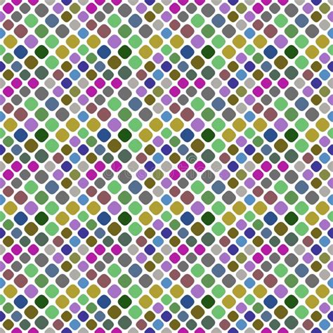 Multicolored Abstract Diagonal Square Pattern Background Design Stock
