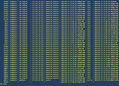 Cdcsdk Adding Table And Adding Connector From Stress Perspective Causes Too Many Clients