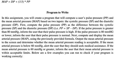 Solved Map Dp Pp Program To Write In This Chegg