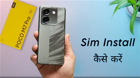 Poco M7 Pro Sim Card Installation Guide Poco M7 Pro Me Sim And Microsd