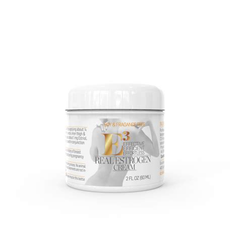 E3 Real Estrogen Cream For Women Effective Efficient And