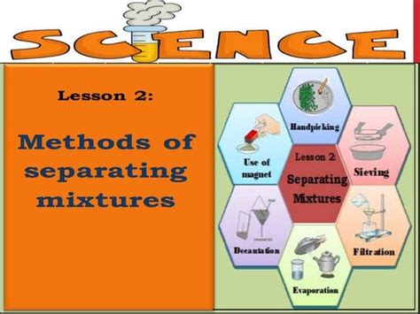 Grade 6 Separating Mixtures Ppt Chemistry Science