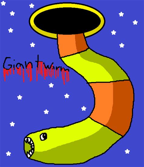 Giant Worm From Wonderland By Indigoddship2 On Deviantart