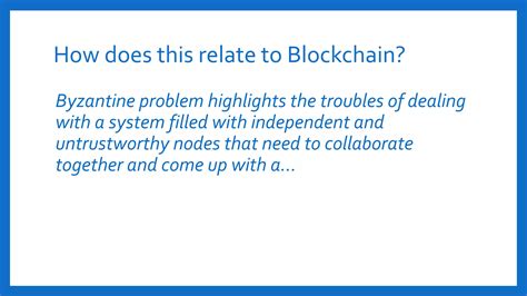 Hyperledger Consensus Algorithms Pptx Computer Networking Computing