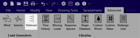 Load Generation Notional Loads