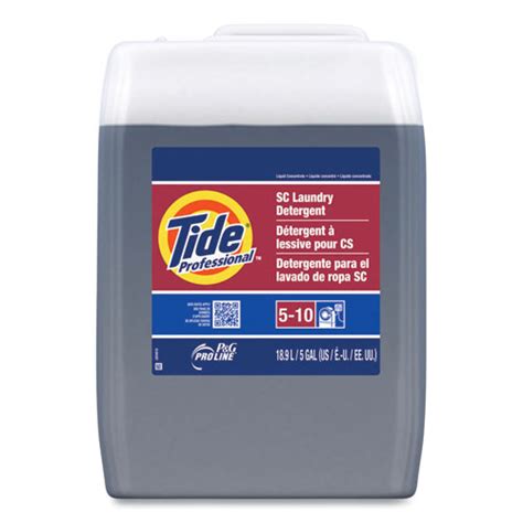 Tide Professional SC Laundry Detergent Gal Closed Loop Container Sanico Cleaning Solutions