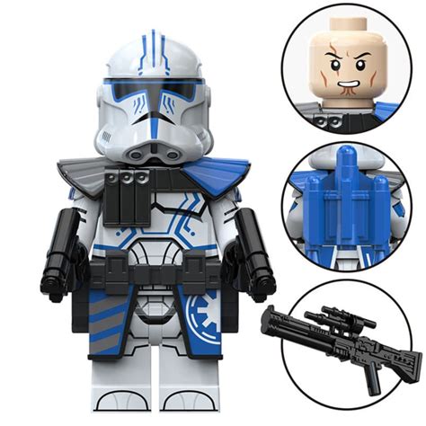 Hardcase Clone Trooper Custom Star Wars Minifigure Bazil Bazos