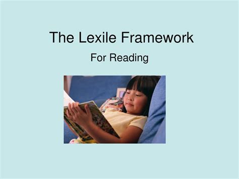Ppt The Lexile Framework Powerpoint Presentation Free Download Id 5177018