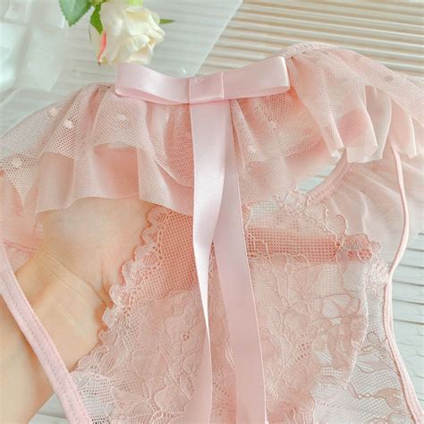 B13 Mesh Lace High Cut Panty 3 Colours Damiko Sexy Lingerie Online Malaysia