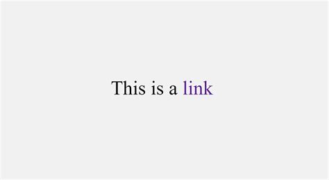 remove css from link