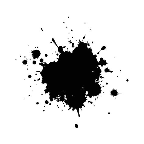 Grunge Ink Splat Isolated White Background 46957800 Vector Art At Vecteezy Grunge Ink Splat Isolated White Background 46957800 Vector Art At Vecteezy