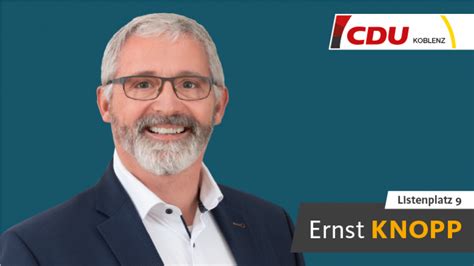 Ernst Knopp Cdu Koblenz