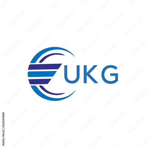 Ukg Letter Logo Ukg Blue Image On White Background Ukg Vector Logo Design For Entrepreneur And