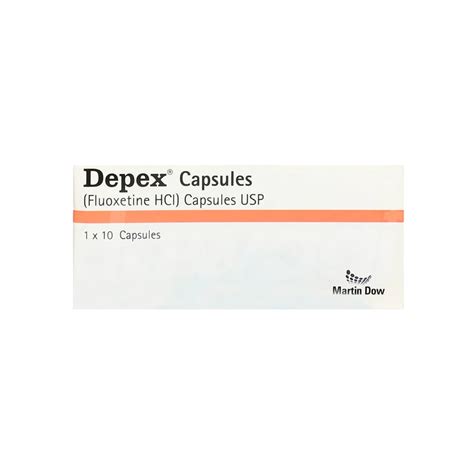 Buy Martin Dow Depex Capsules 20mg 10 Ct Online In Pakistan My