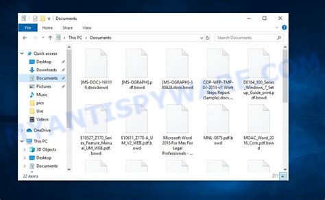 Remove Bowd Virus Bowd File Extension Bowd File Recovery