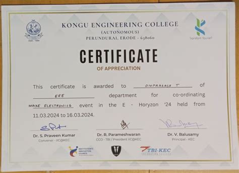 Omprakash T On Linkedin Hi Everyone 🌟 Here I Am Happy To Share My