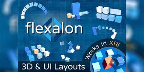 پلاگین یونیتی Flexalon Pro 3d And Ui Layouts گـــــرافیکو