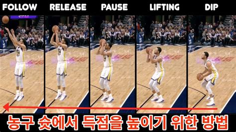 농구슛에서 득점을 높이기 위한 방법 Youtube