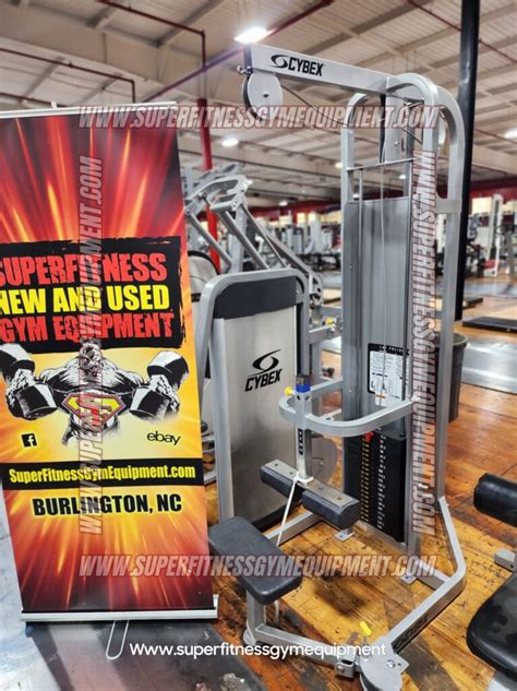 Cybex Lat Pulldown Wheelchair Accessible Superfitness Gym Equipment