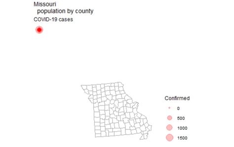 How Can I Make The Dots Appear On The Map In R Chegg Com