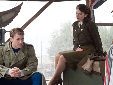 Captain America And Peggy Carter Captain America The First Avenger Hd