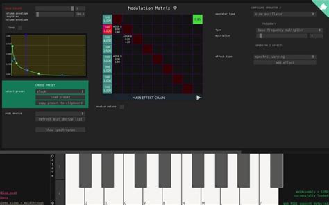 In Browser Fm Synth With Rust Web Audio And Webassembly With Simd R
