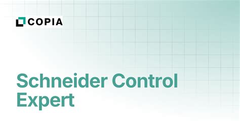 Schneider Control Expert Copia Docs