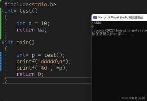 【c语言航路】第六站：指针初阶 指针解引用 csdn博客